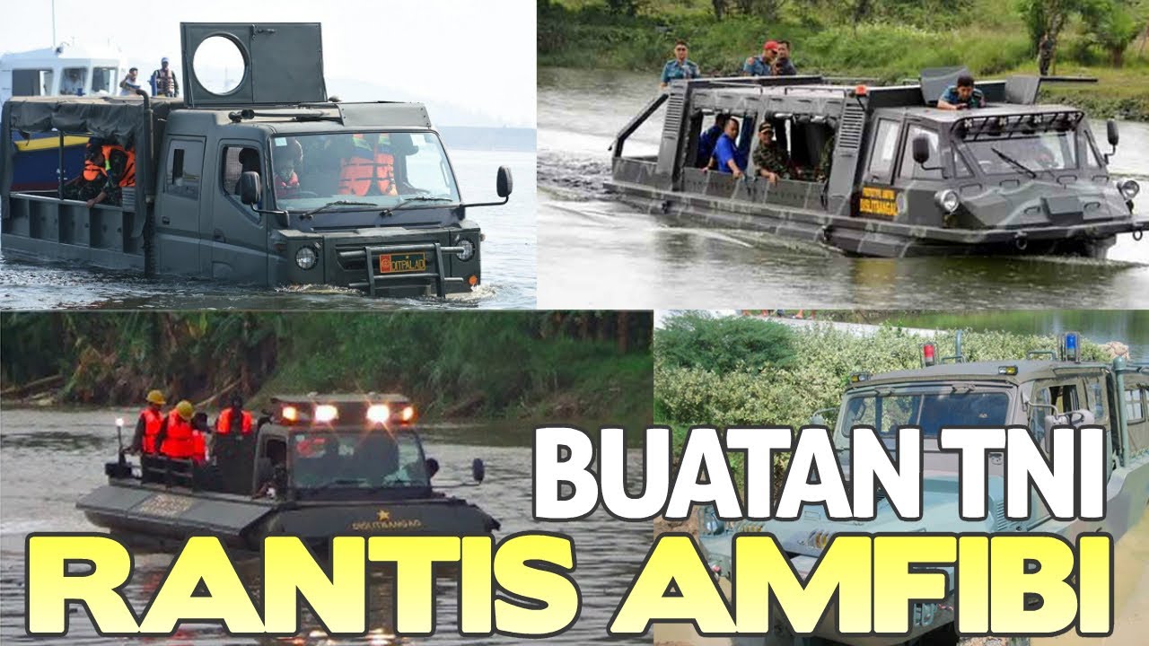 Keren, Ini Deretan Prototipe Kendaraan AMFIBI Buatan TNI - YouTube
