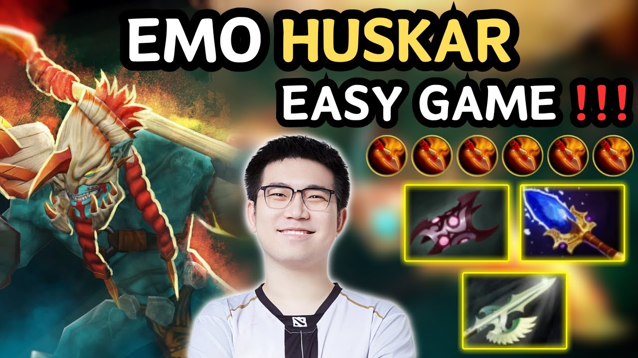 🔥 EMO HUSKAR Midlane Highlights Immortal 9 🔥 EZ Mid EZ For Emo Gameplay ...