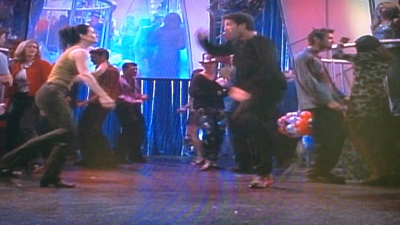 Monica and Ross routine dance - YouTube