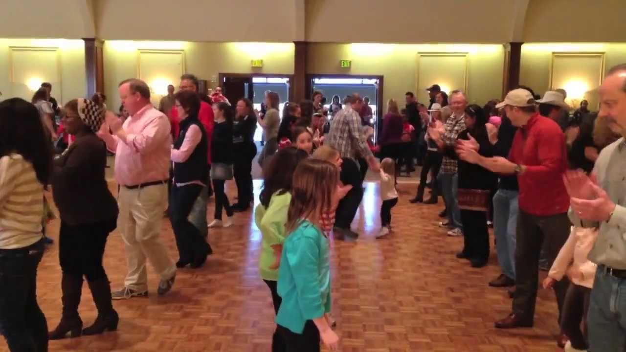Longways Dance for Girl Scout "Tall/Small" Dance - YouTube