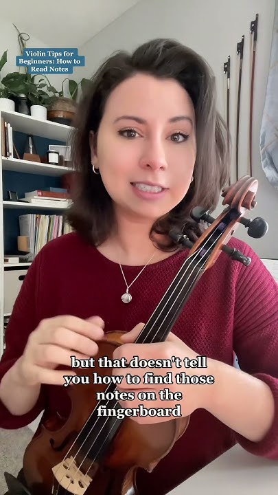 How to Read Notes on the Violin Fingerboard | First Position Free ...