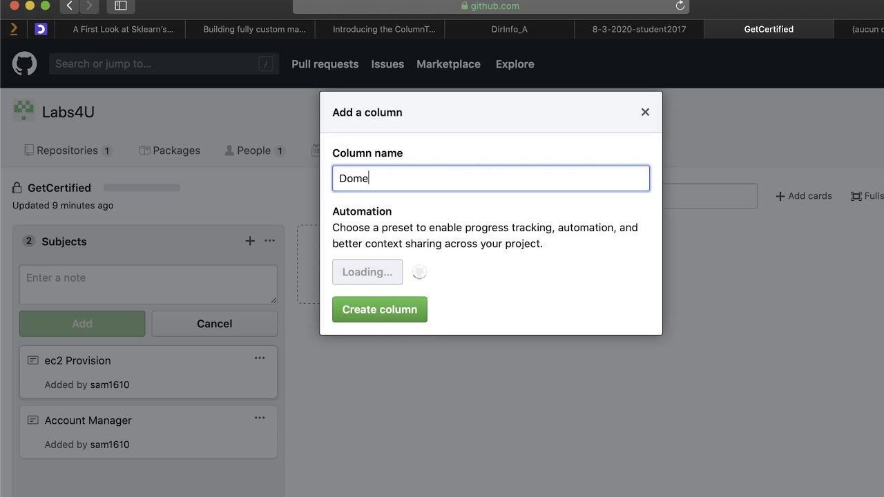 Github Repoproject Management Youtube