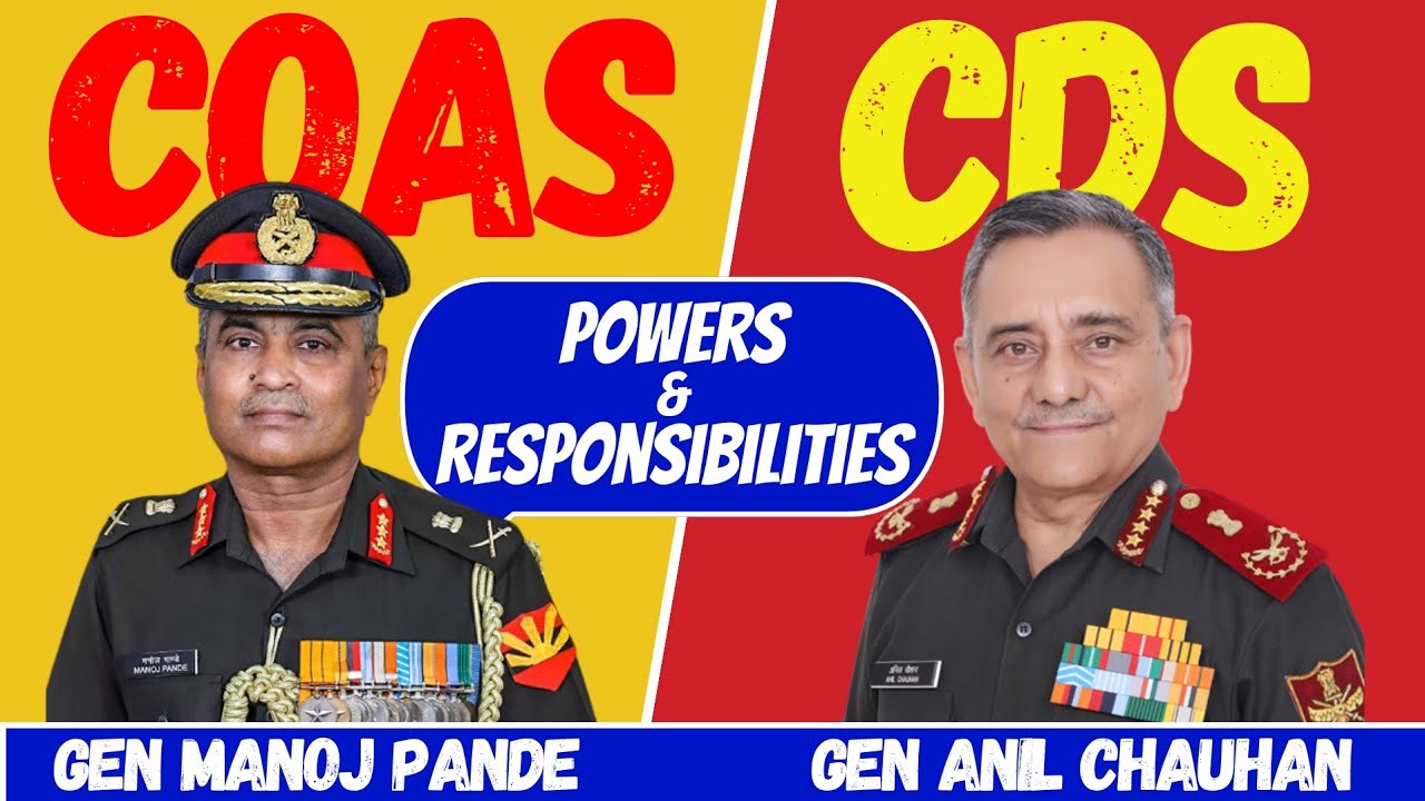 CDS vs COAS 🇮🇳|| Inside India's Defense Hierarchy: Decoding the Duties ...