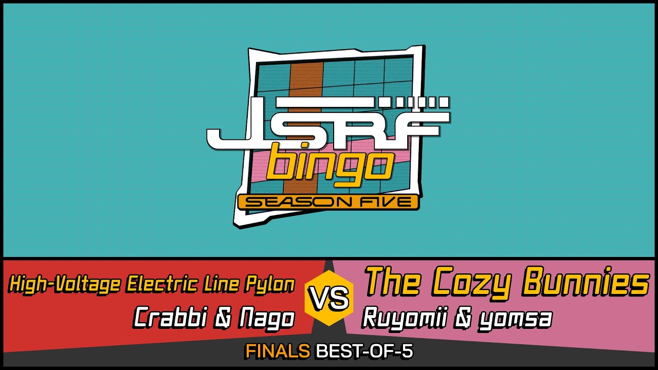 JSRF Bingo S5 Finals: High Voltage Electric Line Pylons vs The Cozy Bunnies - YouTube