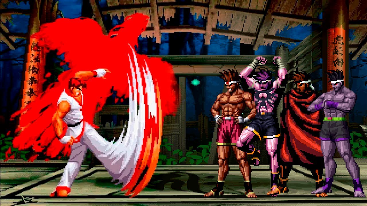 [KOF Mugen] Korean Spirit of Justice vs Joe Higashi Team - YouTube