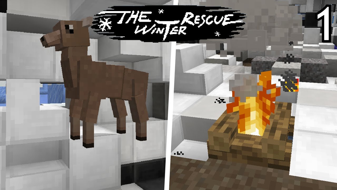 We Got A Friend & Making A Campfire - Ep1 - The Winter Rescue ...