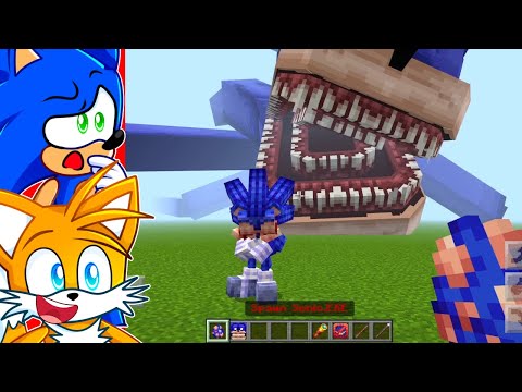 NEW Shin Sonic Tapes vs Sonic EXE in MINECRAFT!