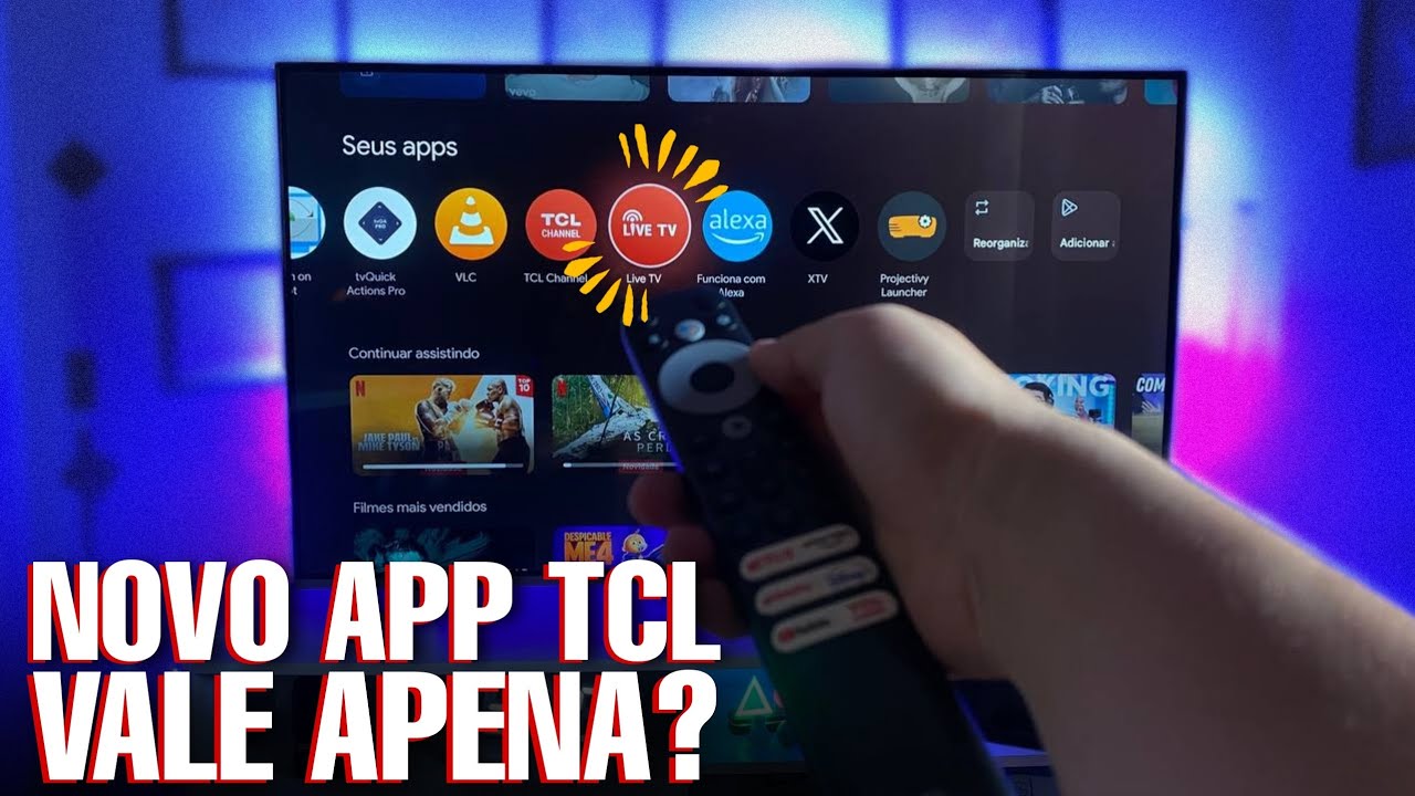 TCL Lançou o Live TV parte do TCL CHANNEL - YouTube