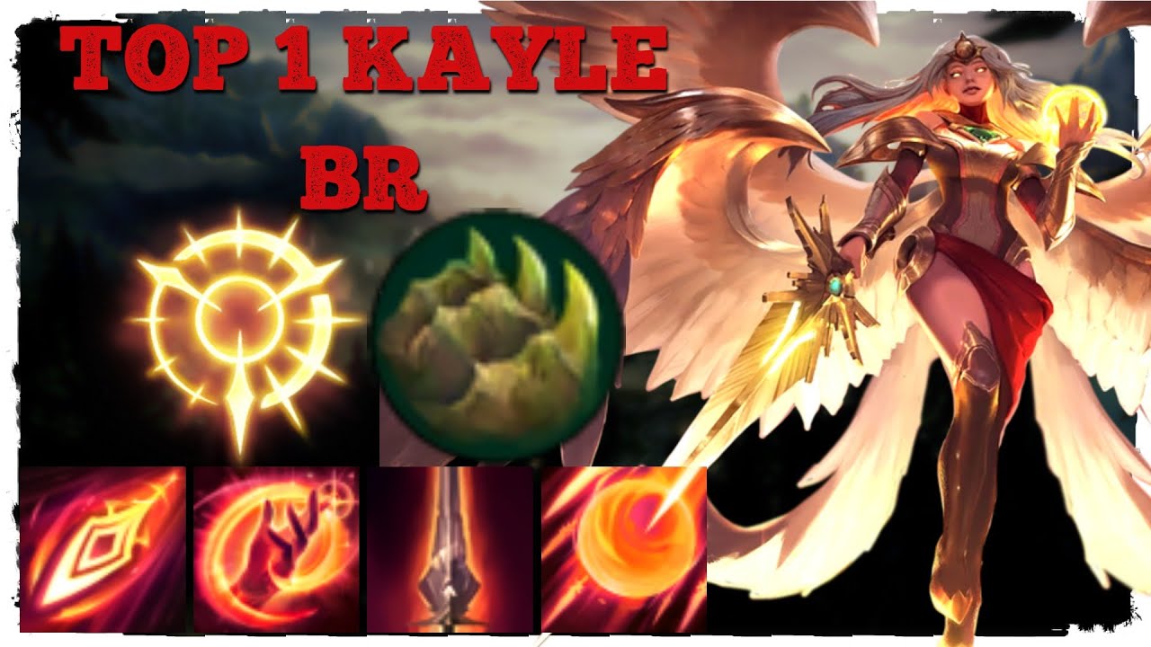 TOP 1 KAYLE BR LOL - KAYLER GAMEPLAY - LEAGUE OF LEGENDS - YouTube