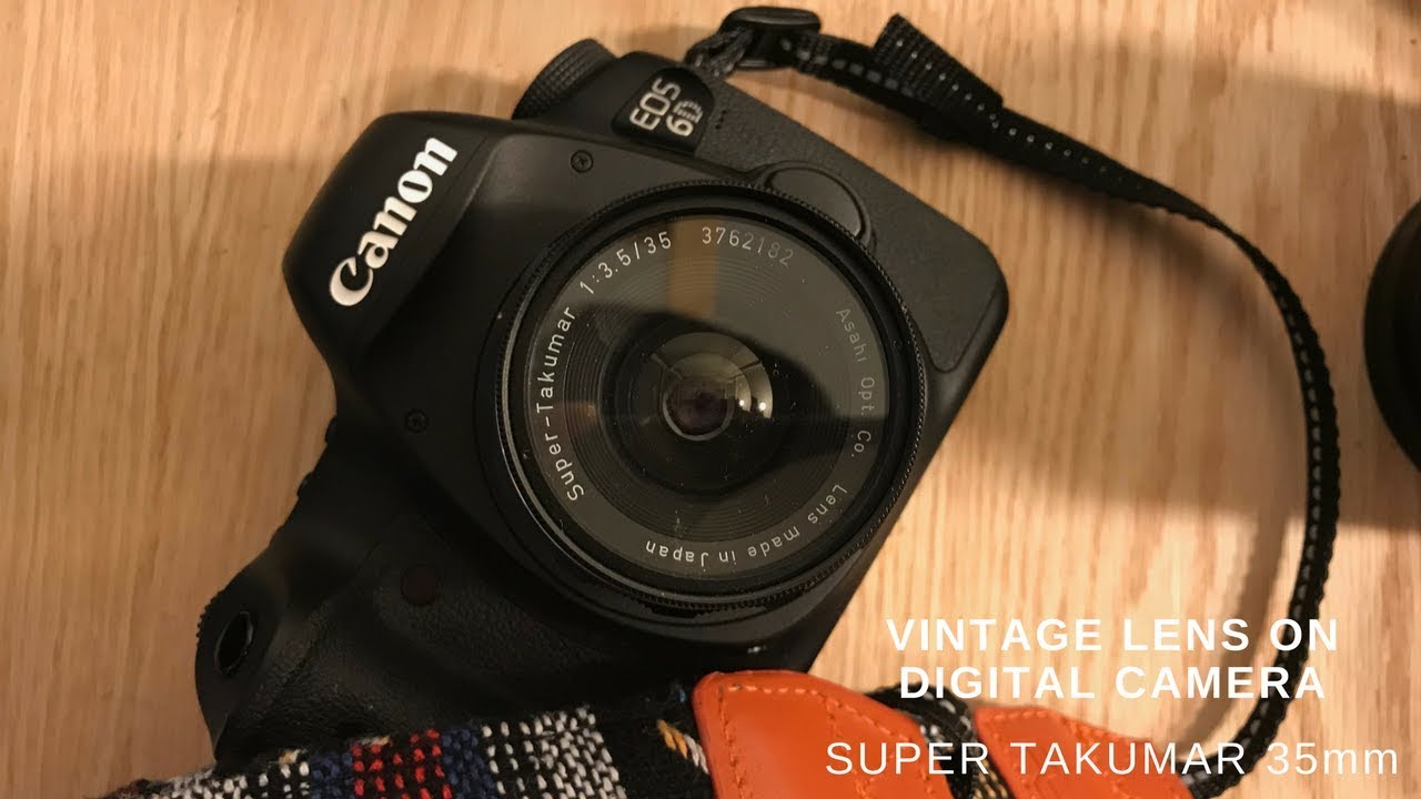 Using a Vintage Super Takumar Lens on a Full Frame Camera - YouTube