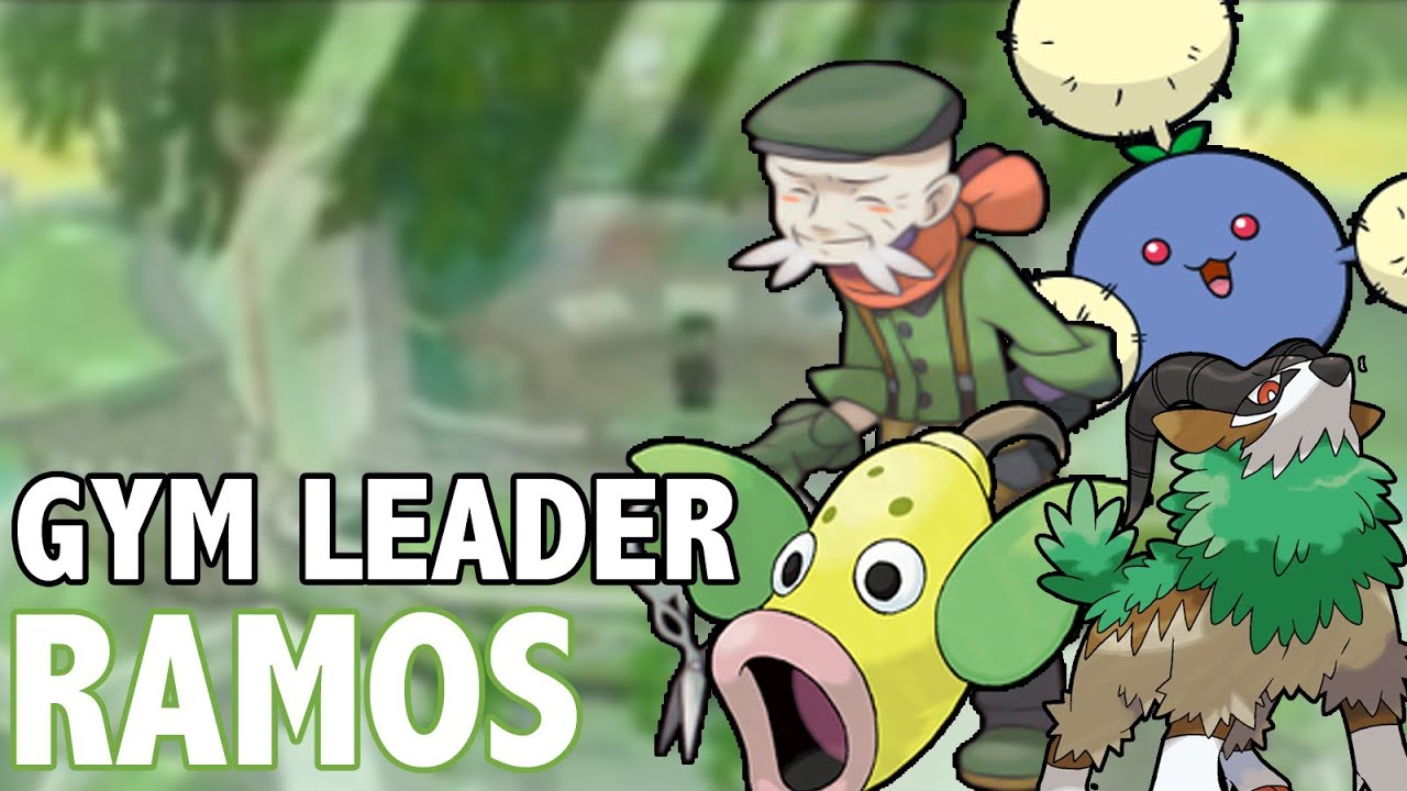 Pokémon X Highlights ~ GYM LEADER RAMOS! - YouTube