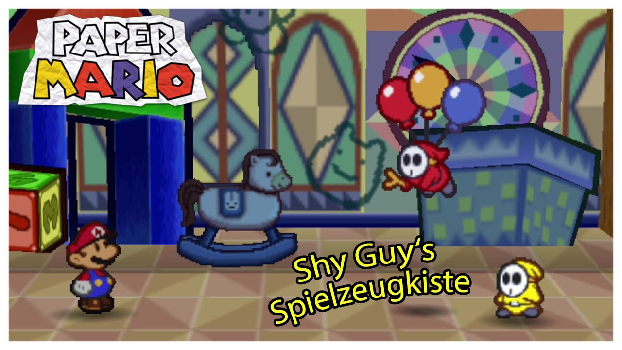 Paper Mario #30 Shy Guy's Spielzeugkiste - YouTube