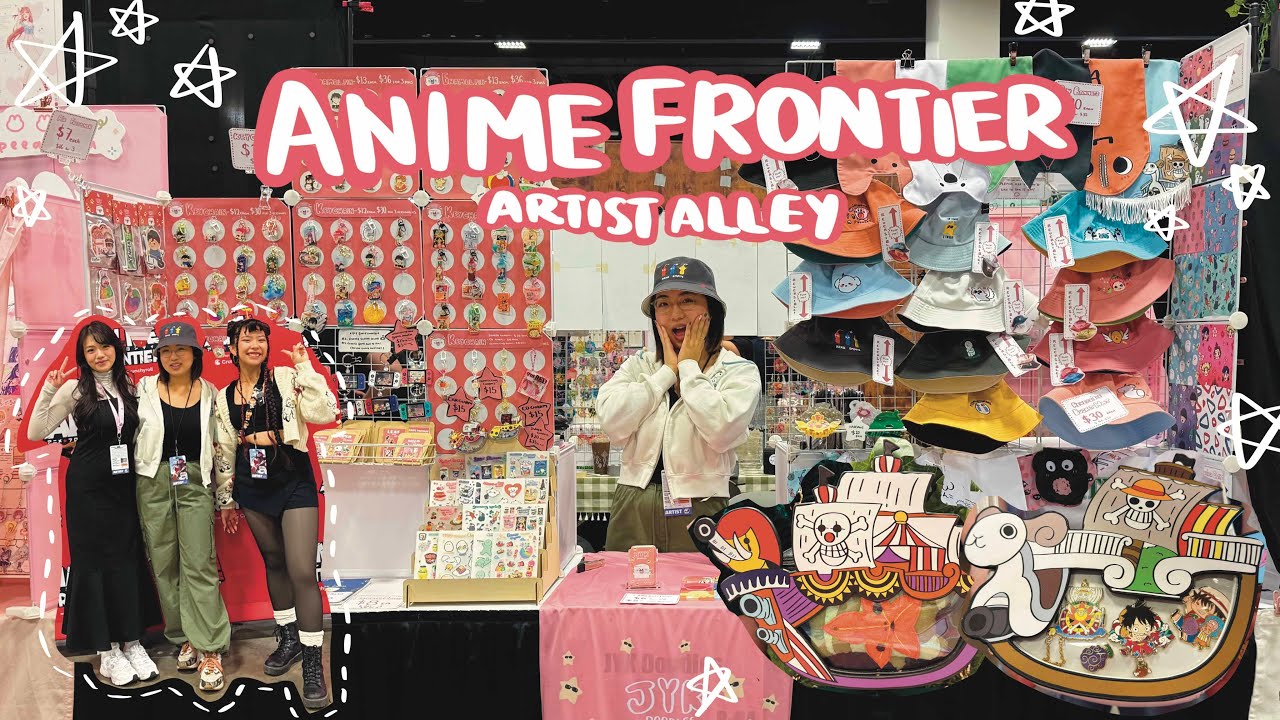 Last con of 2024 & first time in Texas! Anime Frontier Artist Alley ...