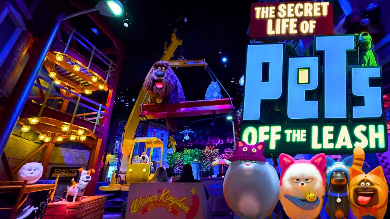 Secret Life of Pets Ride | Universal Studios Hollywood FULL POV 4K ...