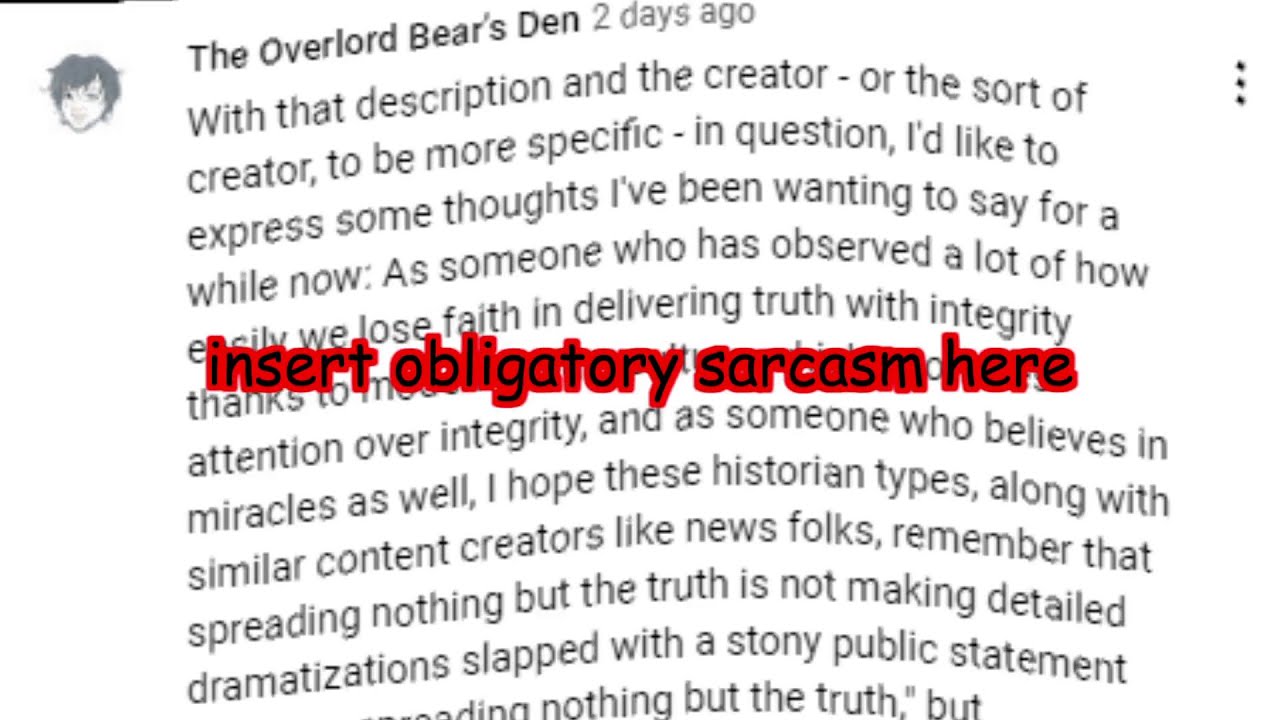 Long Comments and Detailed Feedback - YouTube