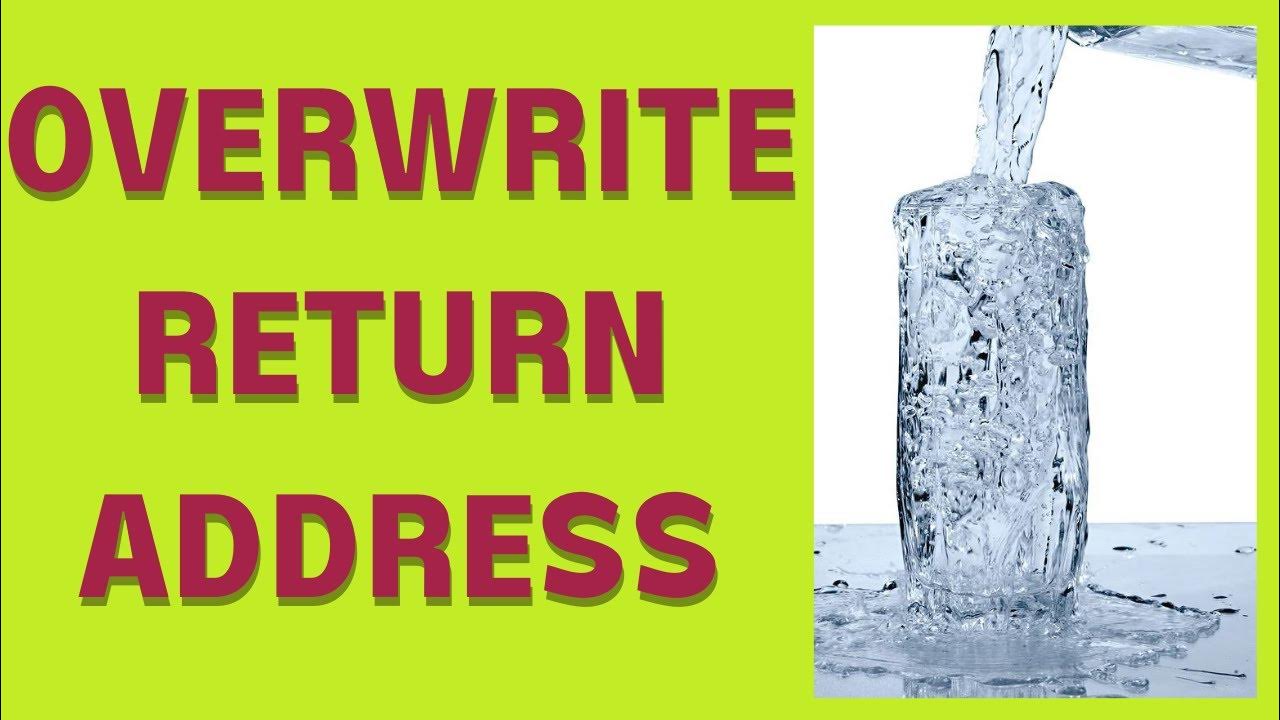 How To Overwrite Return Address Stack Buffer Overflow Youtube