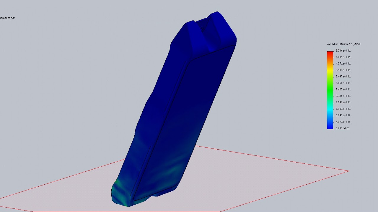 face impact, FEA, animation, 2 - YouTube