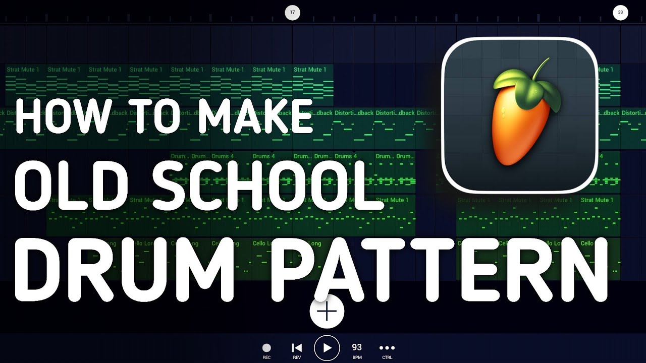 How To Make Old School Boom Bap Drums on Fl Studio Mobile - YouTube