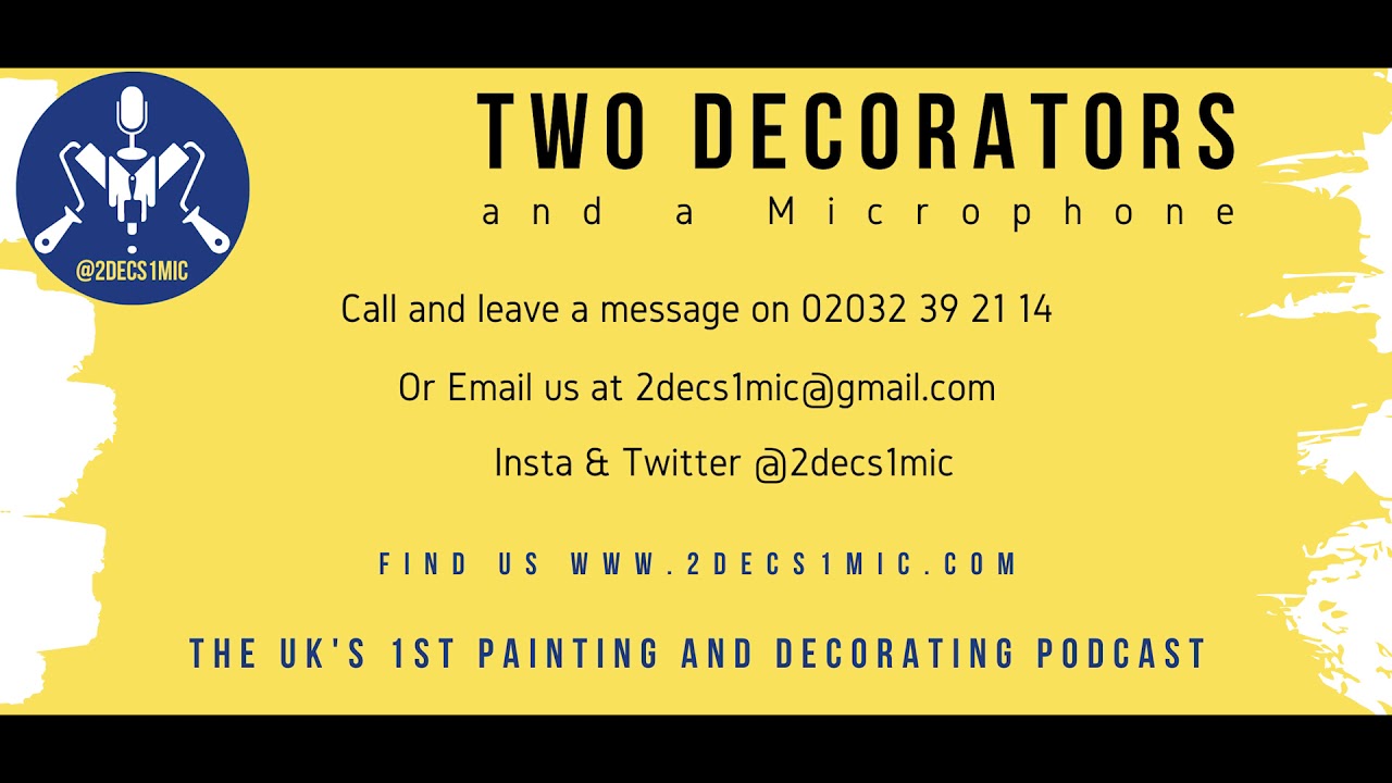 Painting and Decorating Podcast 1st Podcast Show Painters and ...