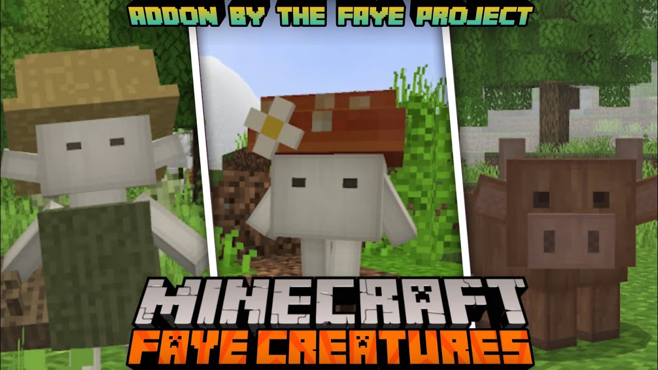 Minecraft Fantasy Mob Mod - The Faye Garden Creatures Pack! (Addon for ...