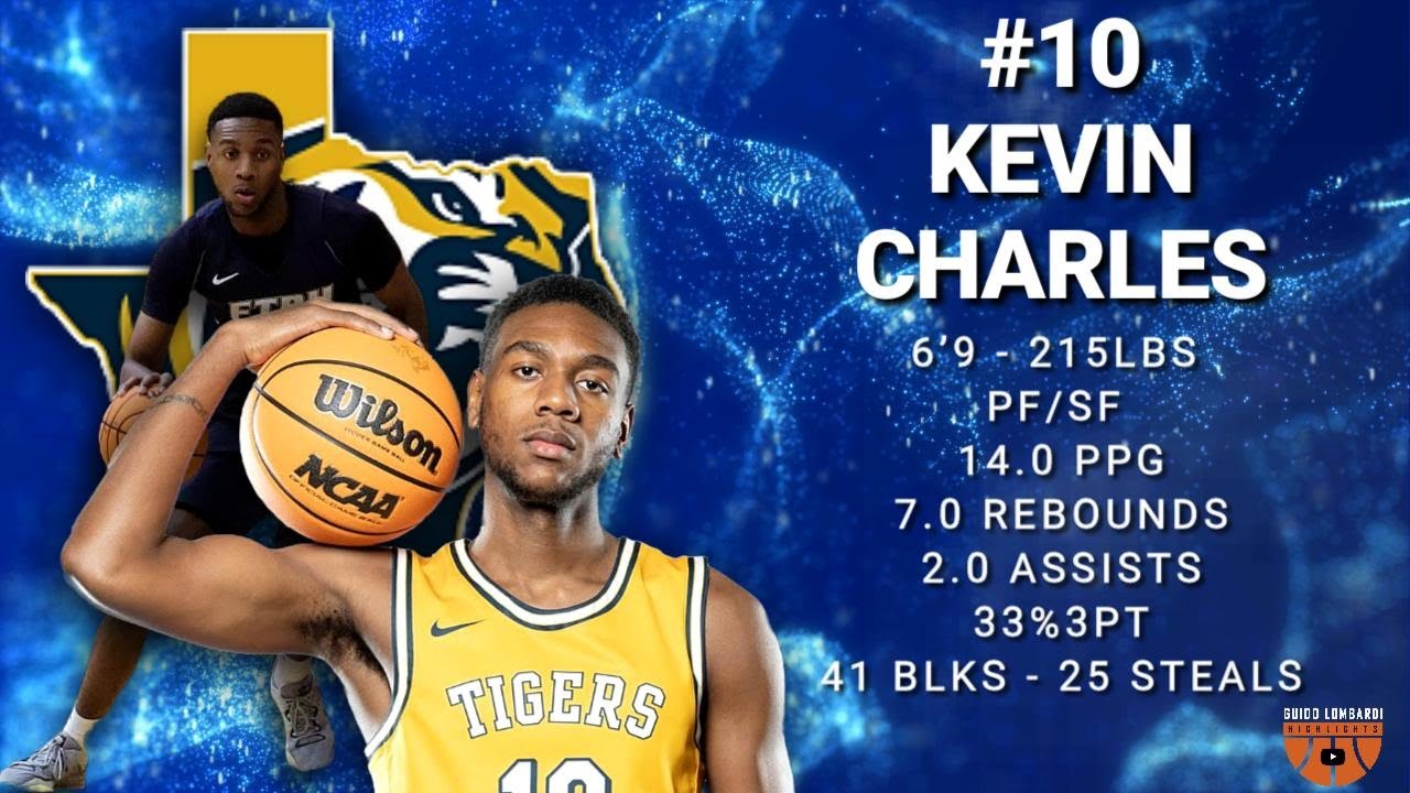 Kevin Charles - East Texas Baptist Tigers Highlights 2022/23 - YouTube