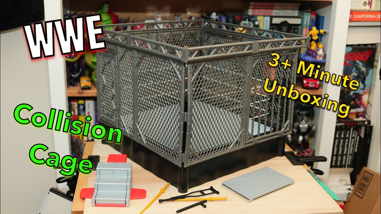 Unboxing WWE Collision Cage - YouTube