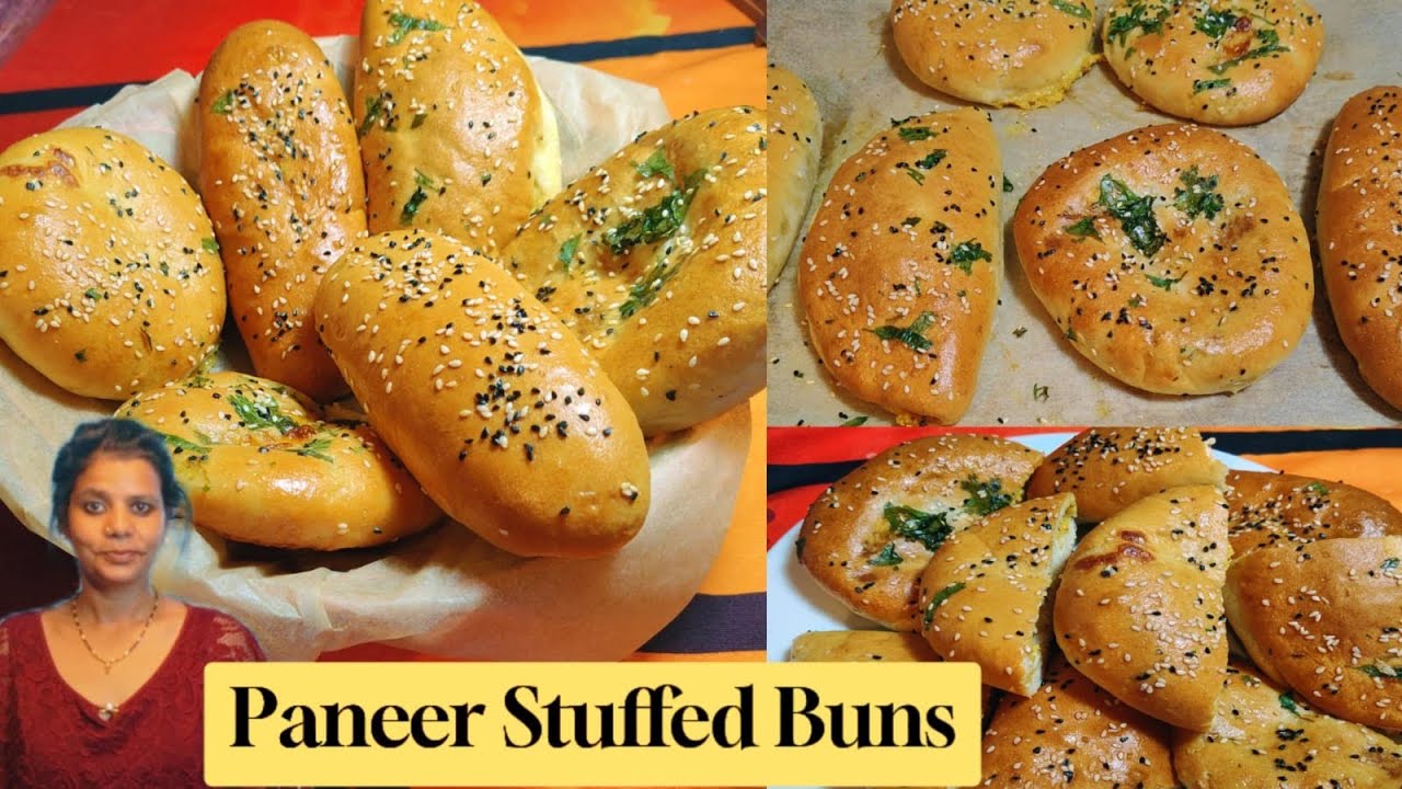 Paneer Stuffed Buns | [Hindi with English CC] - YouTube