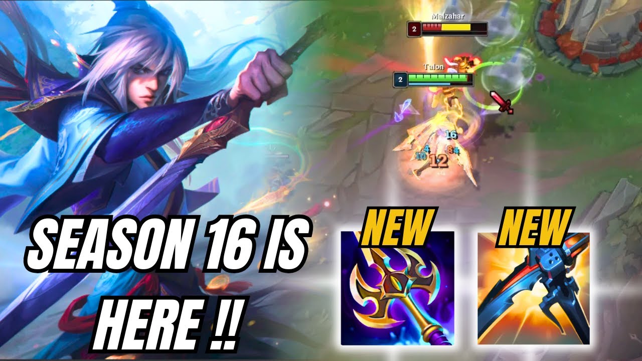 Talon mid | Is Talon Broken in the New Season ?? | Talon vs Malzahar ...