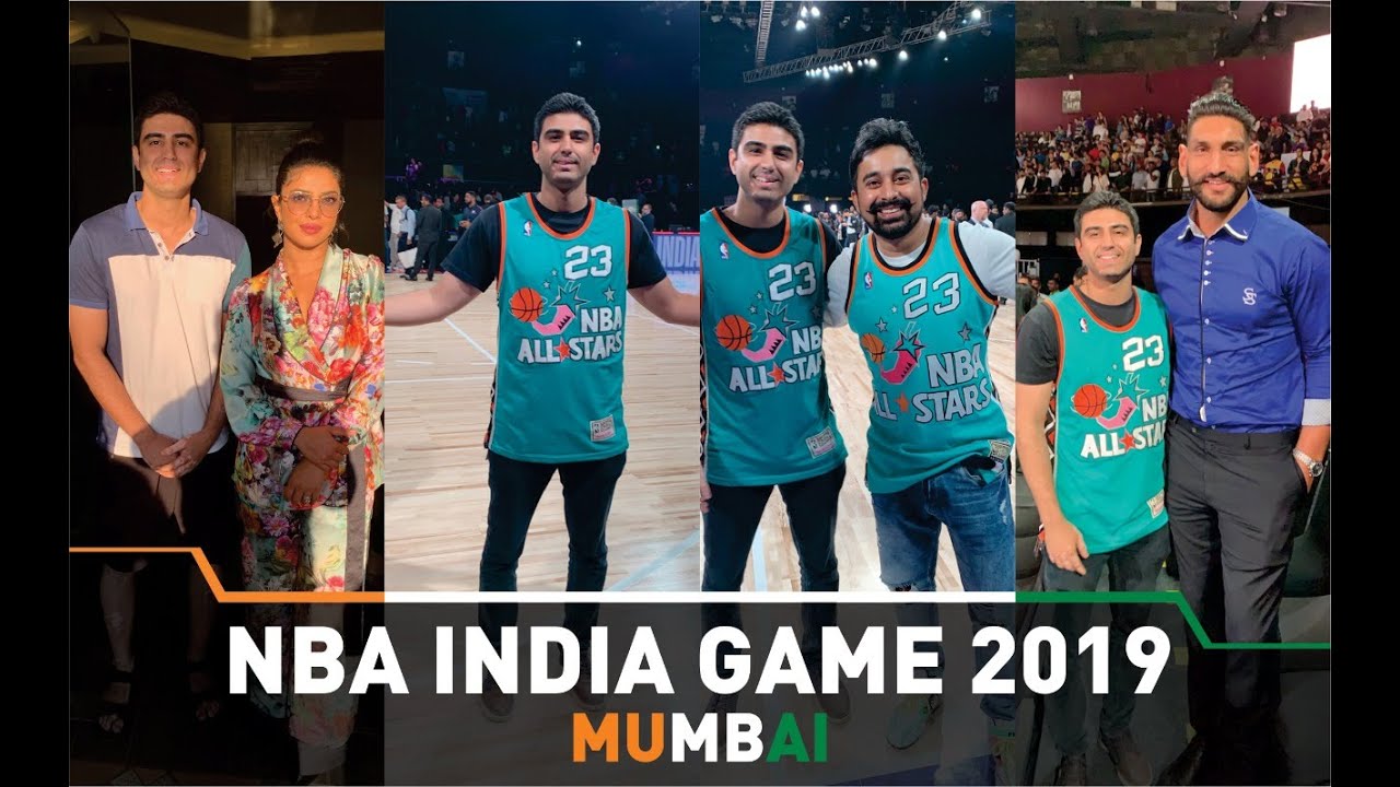 NBA India Games 2019 - Mumbai | Priyanka Chopra | Rannvijay Singh ...