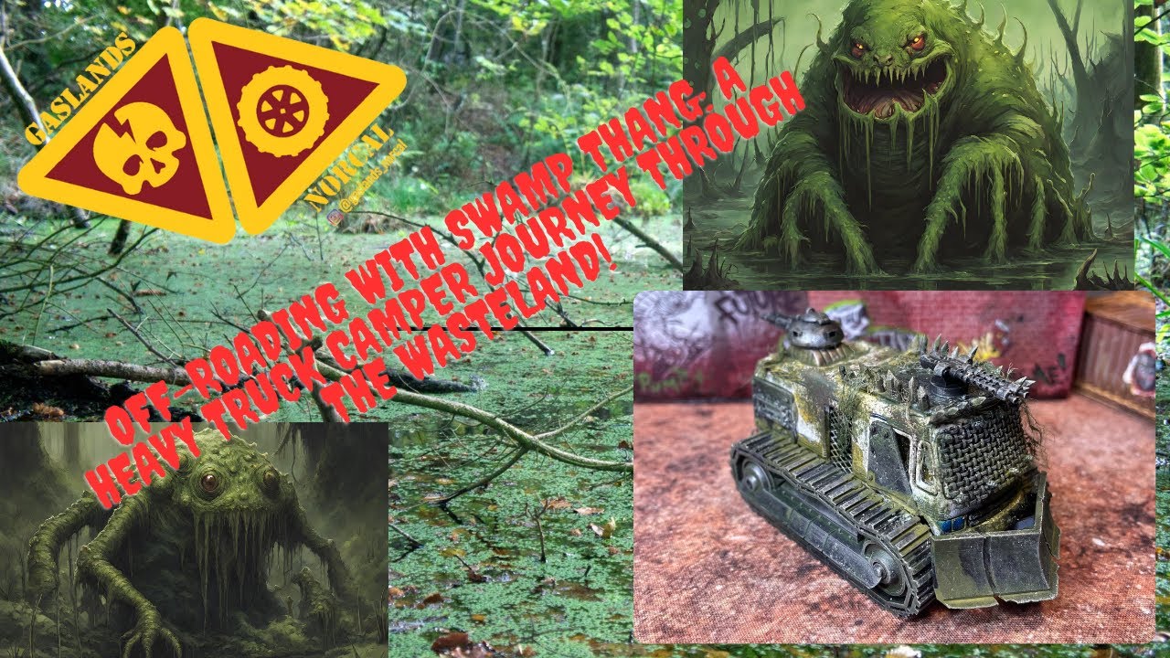 Don’t get stuck in the bog! Roll through the swampy wastelands in a ...