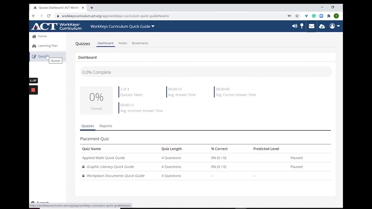WorkKeys Curriculum Getting Started - YouTube