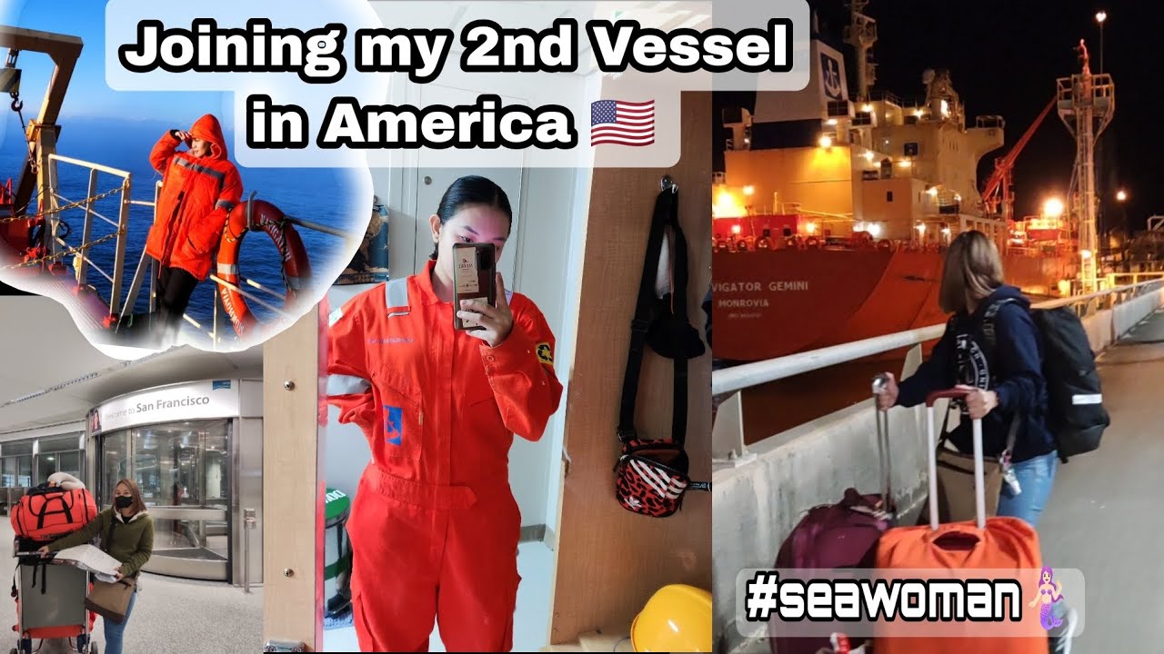VLOG #14 | Seawoman | Joining my 2nd Tanker Vessel in America 🇺🇸 - YouTube