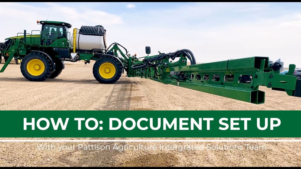How To: Document Set up - YouTube