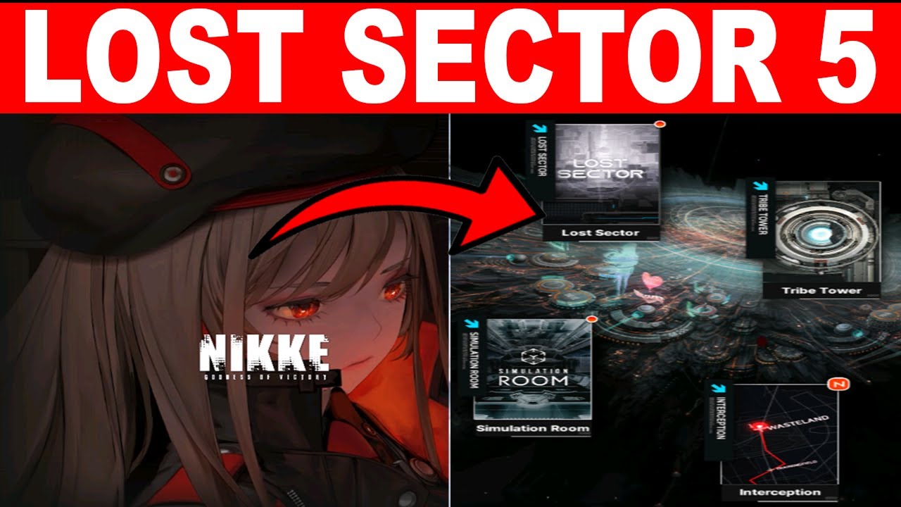 Nikke Lost Sector 5 All Boss Stages Guide Nikke Goddess Of Victor - YouTube