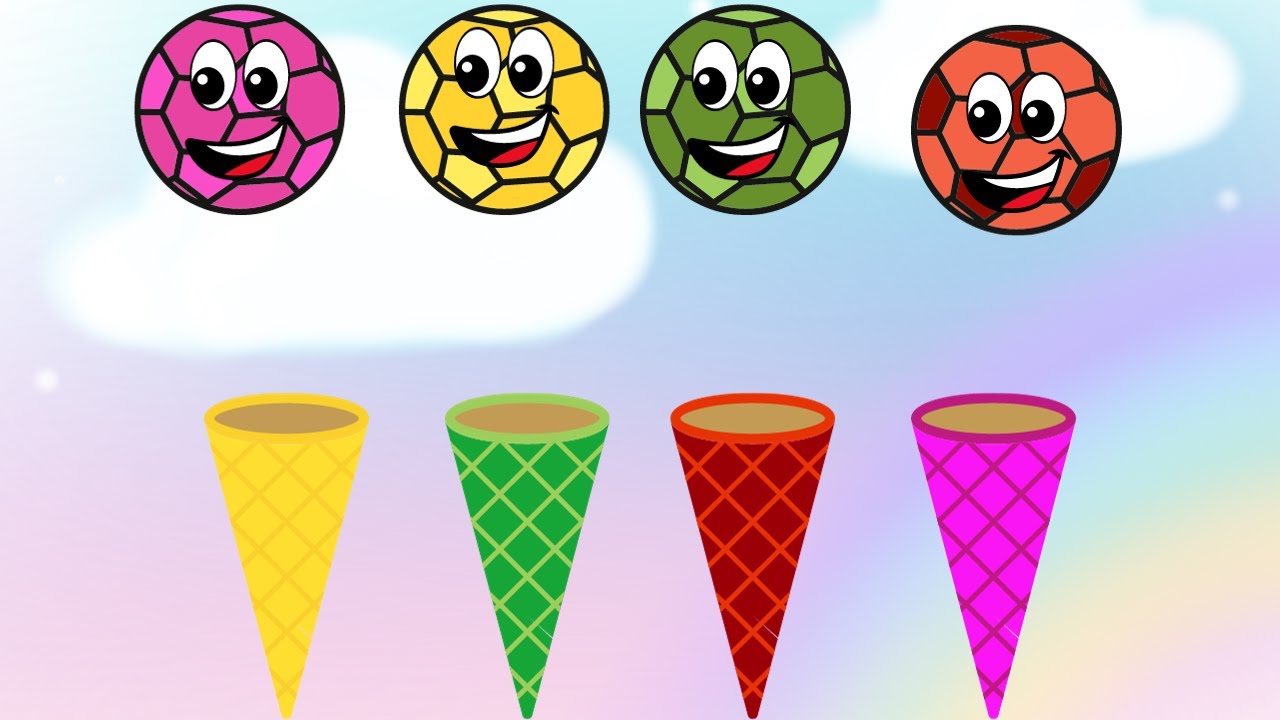 Learn color | Learn Colours with Balls | Color Balls | Kids Learning ...