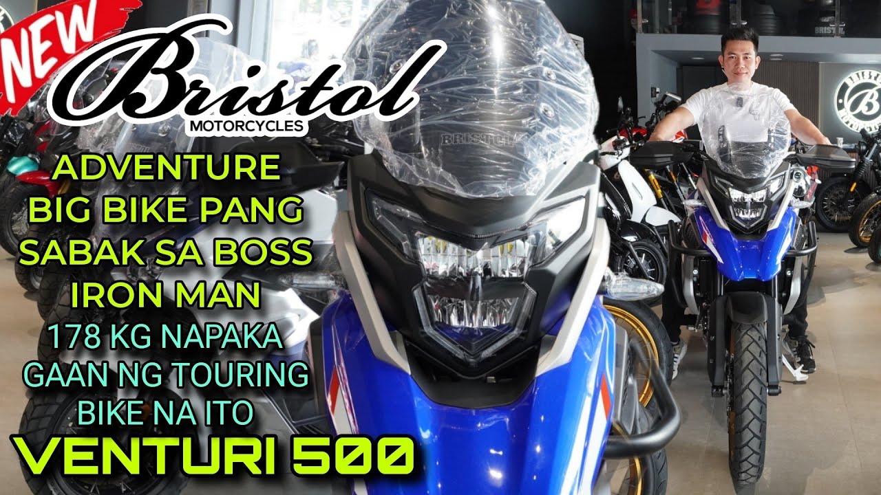 BRISTOL VENTURI 500 Adventure Bike Express Way Legal Pang Sabak sa Boss ...