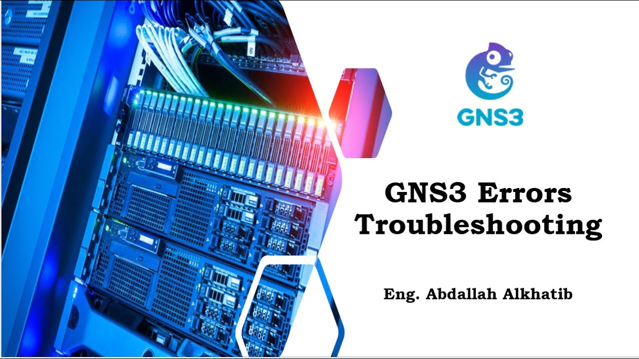 Lecture-7 (GNS3 errors Troubleshooting) - YouTube