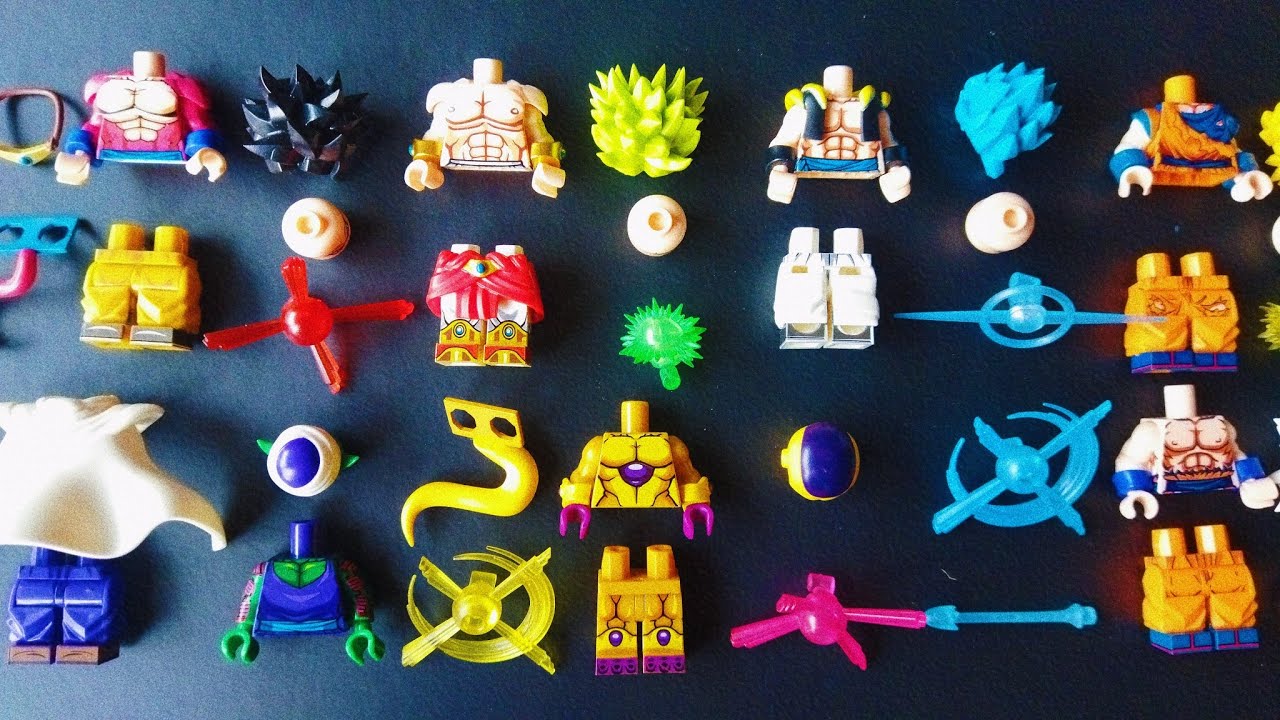 New lego dragon ball | son goku ultra instinc vs gold frieza ...