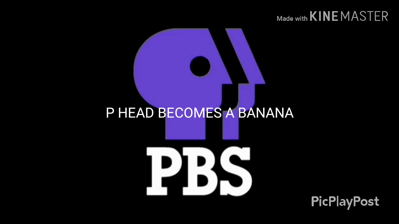 PBS Split Logo Bloopers Ep1. P Head Becomes A Banana - YouTube