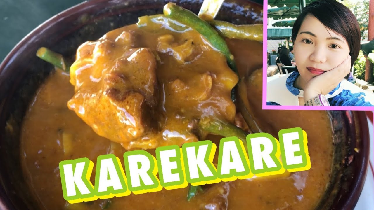 Karekare Filipino food at Solibao restaurant in Baguio - YouTube