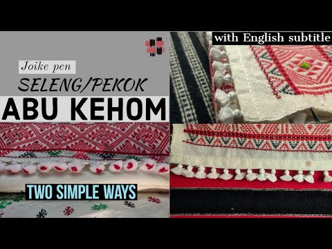 SELENG/PEKOK ABU KEHOM | Simple and easy ways to make tassels | DIY TUTORIAL | PHIRTHAK