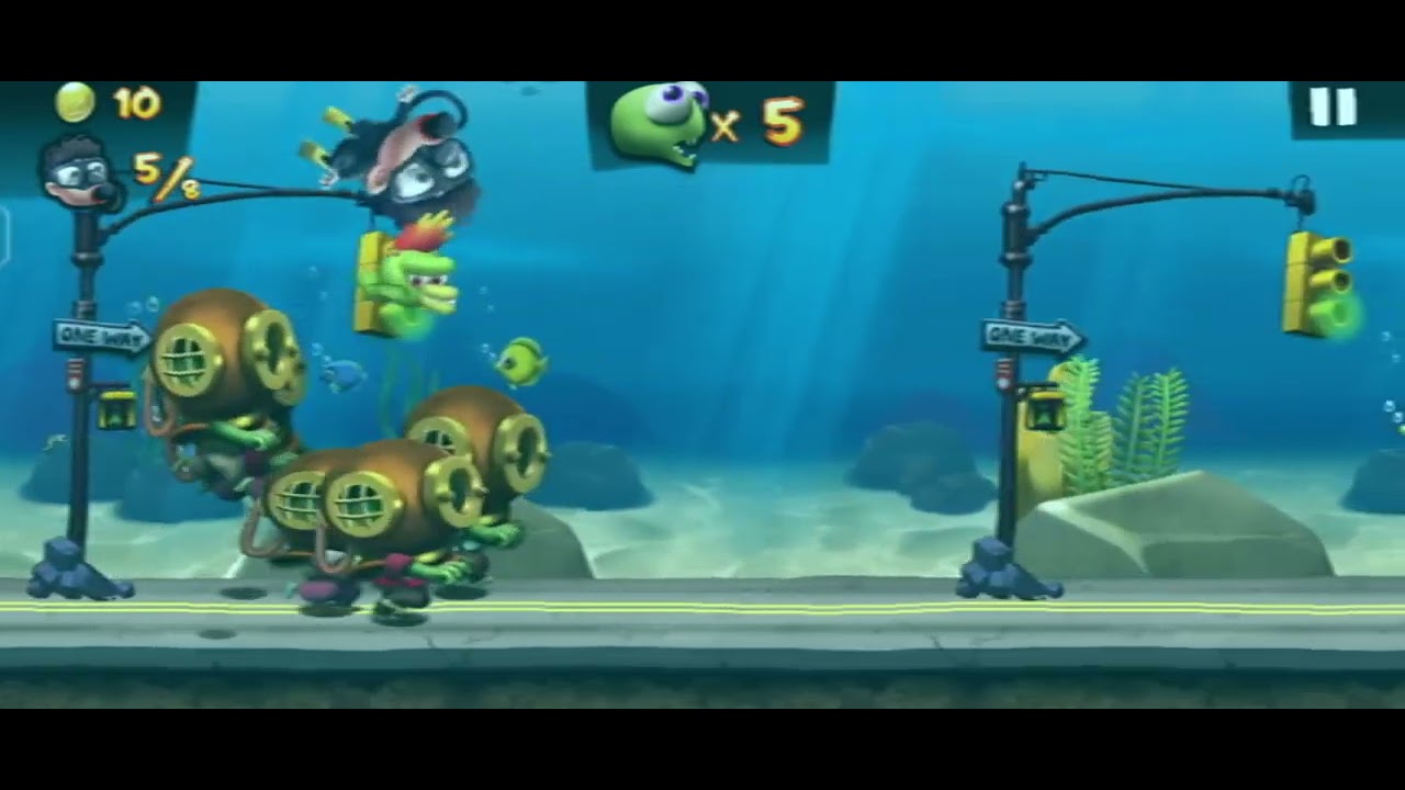 Zombie Tsunami Underwater #submarine #missile #bombs #dragonbird # ...
