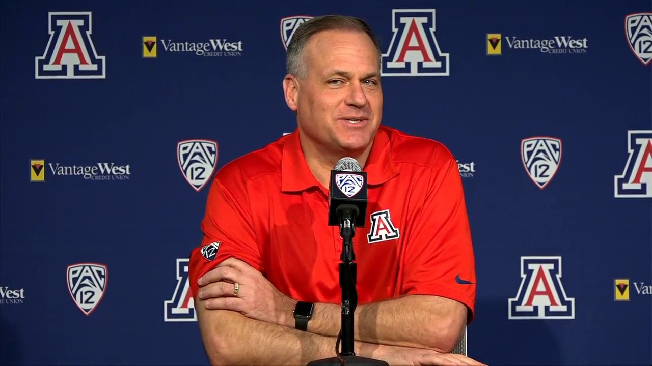 Arizona Football Press Conference - YouTube