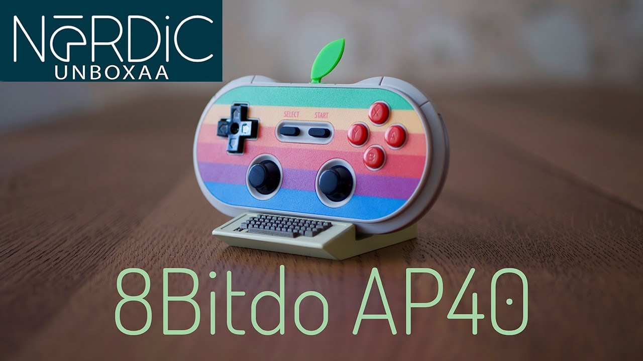 Nerdic unboxaa: 8Bitdo AP40 Pro Controller - YouTube