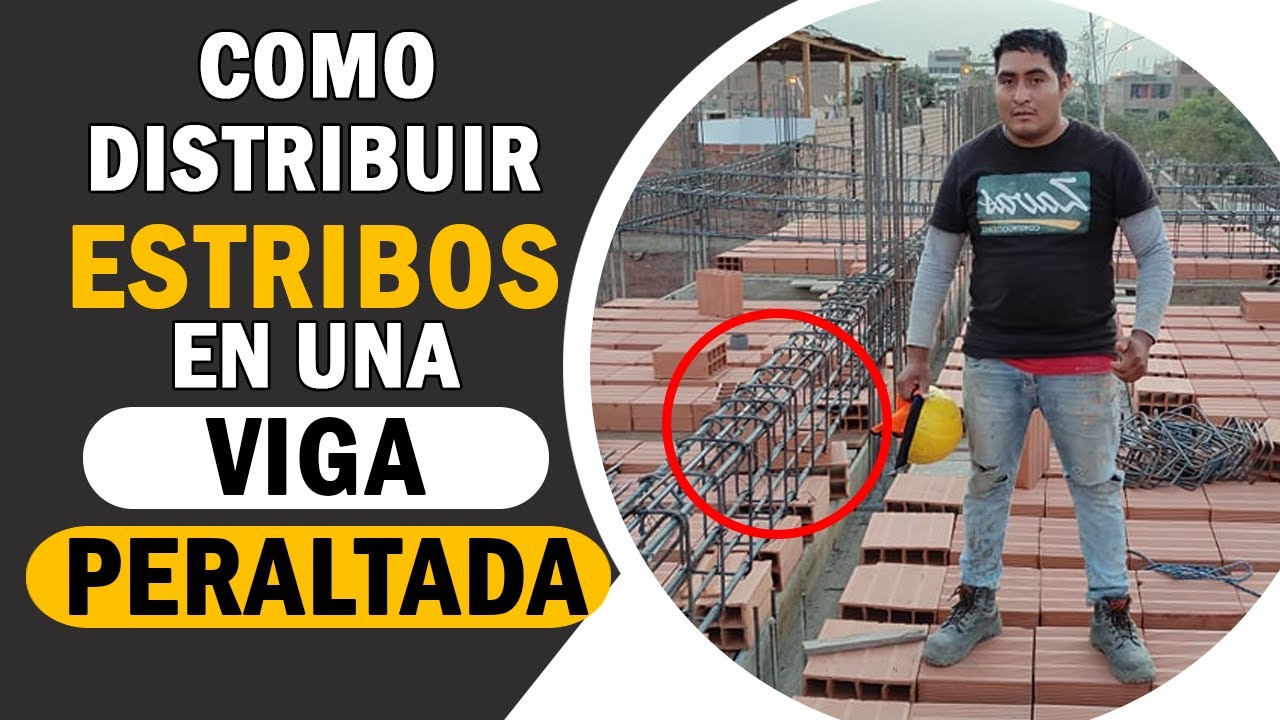 Como Distribuir Estribos En Una Viga Peraltada - YouTube