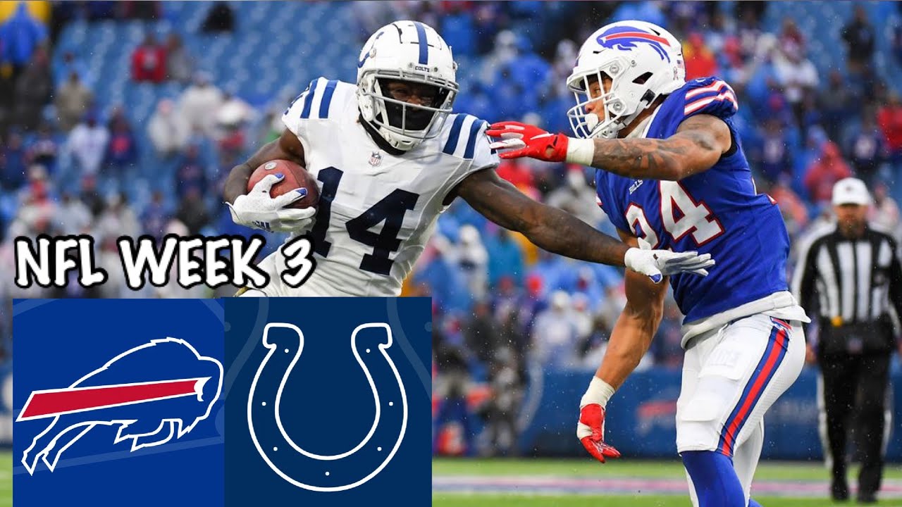 BILLS VS COLTS | WEEK 3 | - YouTube