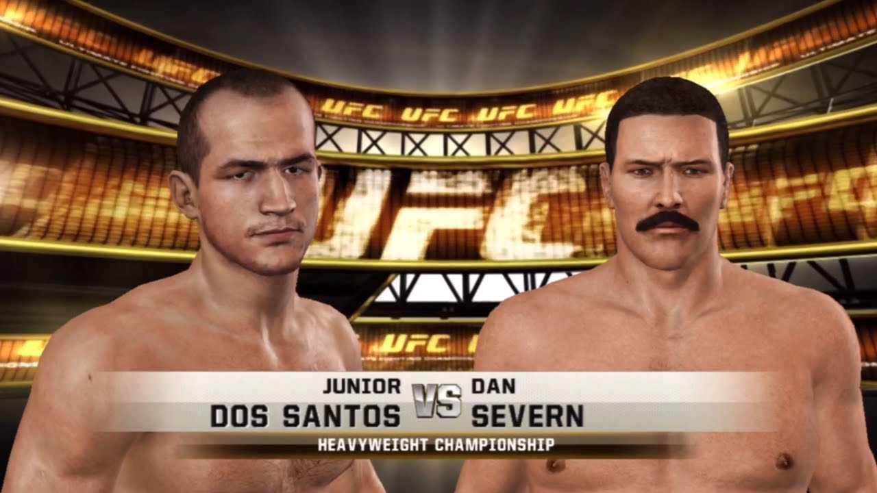 UFC Undisputed 3 Gameplay Junior Dos Santos vs Dan Severn - YouTube