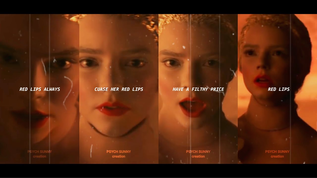 Red lips lyrics song ,red lips always lie , #Skrillex ,sam burno, remix ...