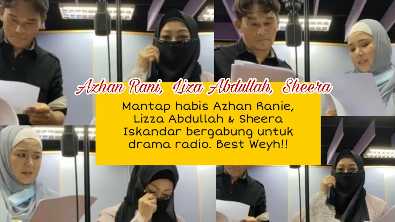 Bestnya tengok Azhan Rani, Lizza Abdullah & Sheera Iskandar bergabung ...