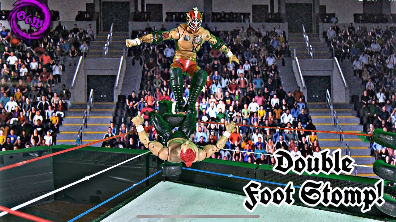 Corner Foot Stomp! | WWE STOP MOTION| HD Animation #3 - YouTube